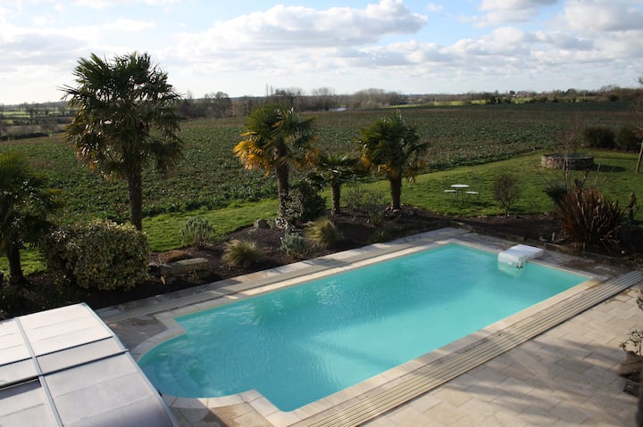 Gîte Avec Piscine à La Campagne Proche Puy Du Fou - Vendée