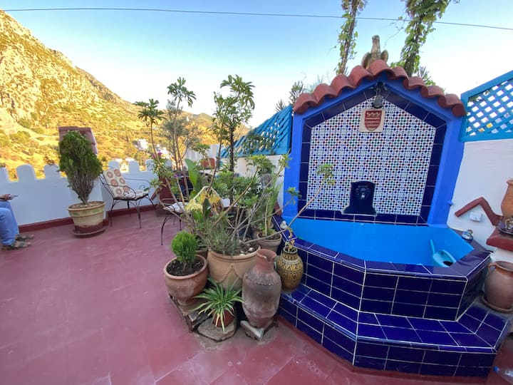 John's House- Maison Entière Avec Terrasse - Chefchaouen