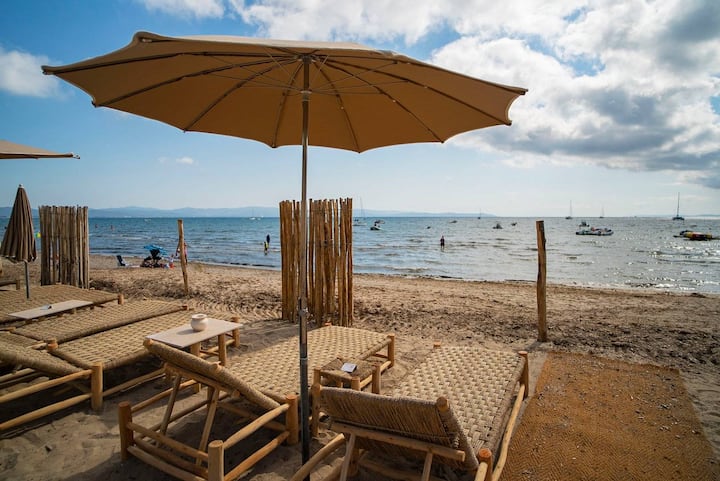 Appartement 2 Pièces Cabine - Balcon Vue Pinède - Île de Porquerolles