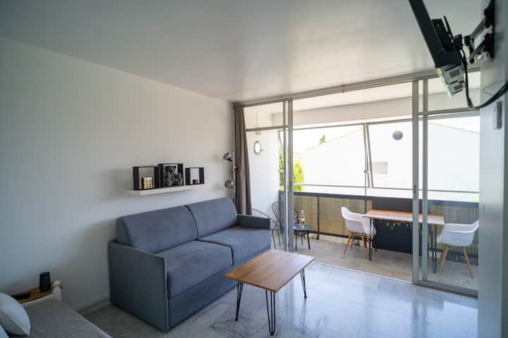 Studio à 300 M De La Mer/parking/piscine/fibre - Saint-Aygulf