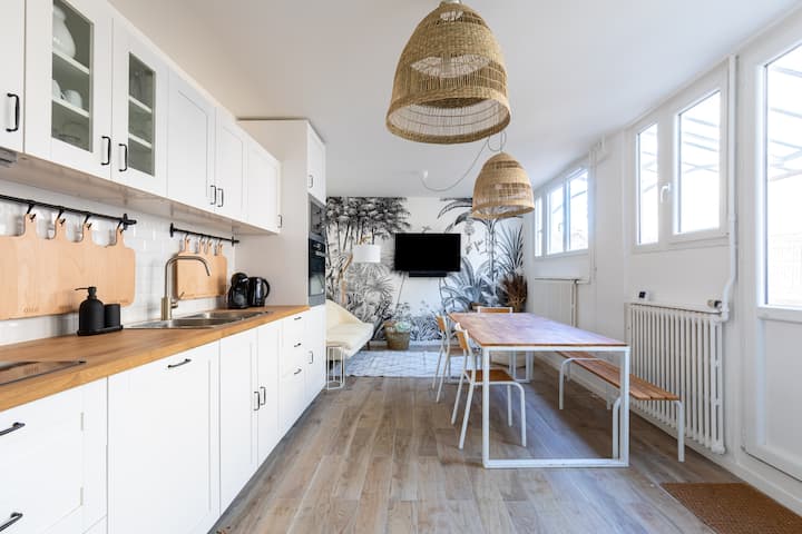 Très Joli Studio Meublé Indépendant Dans Coloc - Athis-Mons