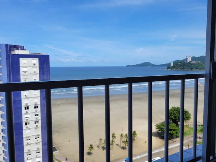 Apartamento Aconchegante Com Vista Para O Mar - Santos State