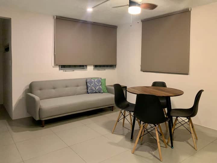 Departamento 4 Cocina Sala Comedor Océano Aparts - Cancún