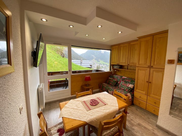 Superbe Studio Avec Vue Dans La Vallée Plein Sud - Châtel