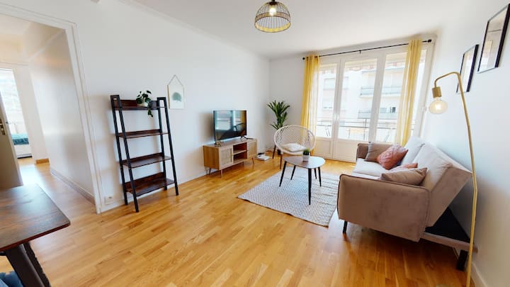 Lumineux Et Cosy Appartement De 3 Chambres à Dijon - Dijon