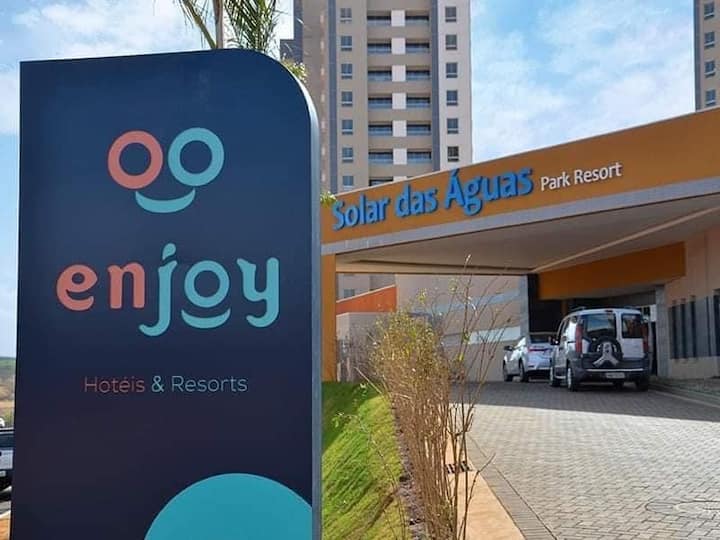 Apartamento Em Resort Top Enjoy Solar Das ÁGuas. - Olímpia