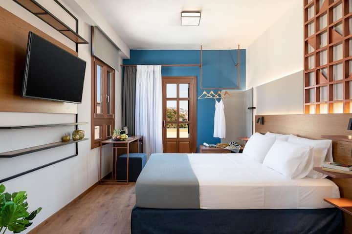 Old Town View Superior Double Room With Terrace - Chania
