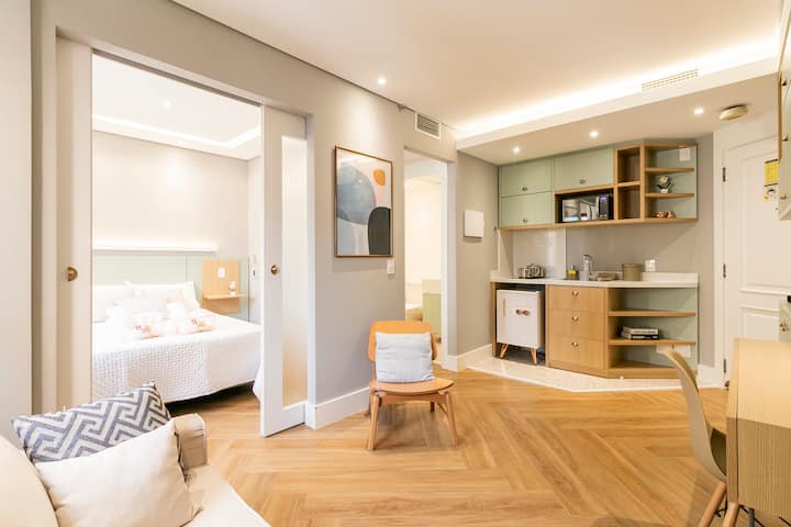 Flat Reformado E Aconchegante - Vila Olímpia - São Paulo