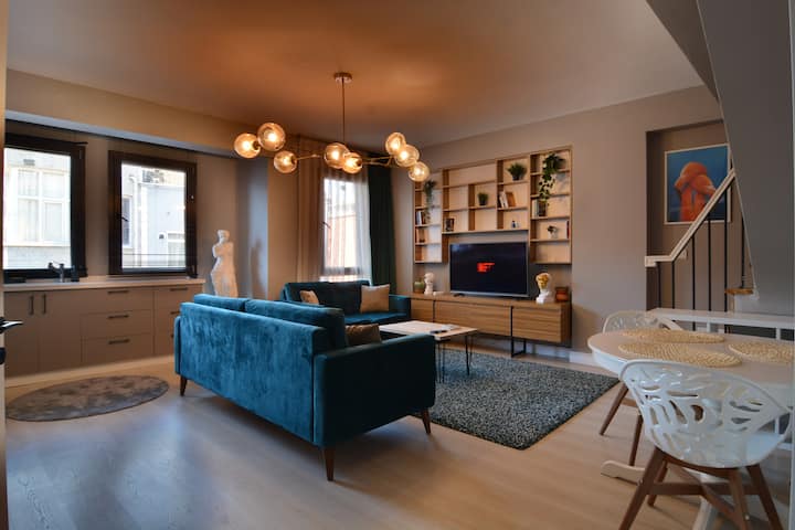Otel-3bedroom Bright&comfy&spaciousness Wbalcony - Estambul
