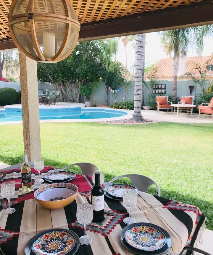 Superhost Stylish Sunny Scottsdale Sanctuary - Scottsdale, AZ