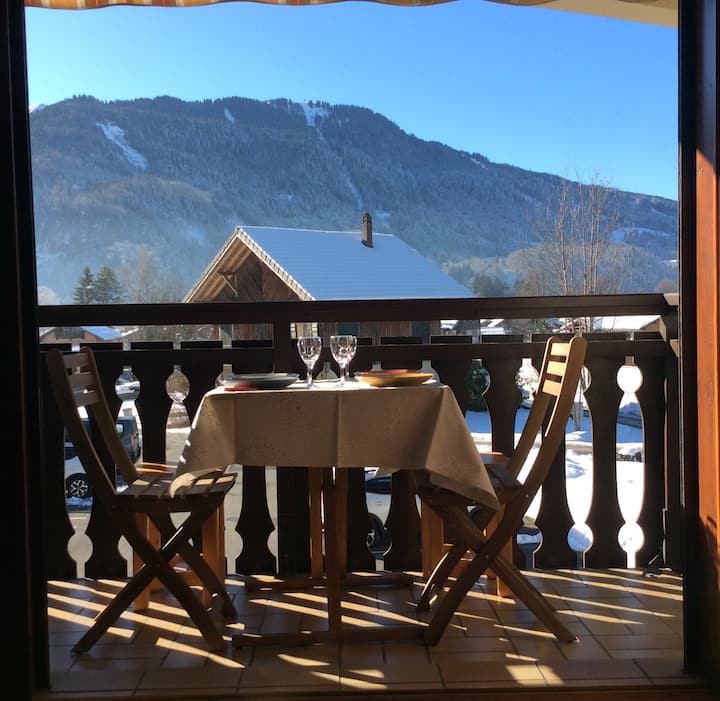 Vue Dégagée Plein Sud, Appartement 4 Personnes - Samoëns