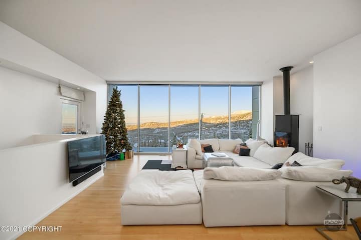 Chic Home W/ Incredible Views Of Northern Lights - Alaska