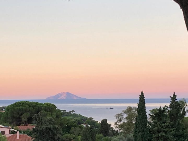 Bilocale In Villa Barabarca A Capoliveri - 厄爾巴島