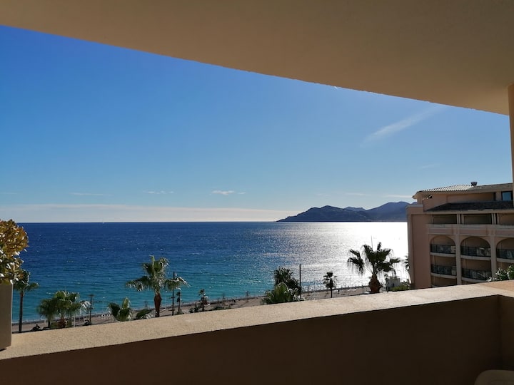 Spacieux Appartement 3*cannes Vue Mer Et Estérel - Cannes