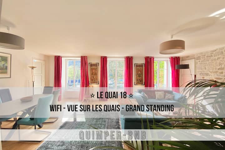 Le Quai 18 - Superbe Appartement Sur Les Quais - Quimper