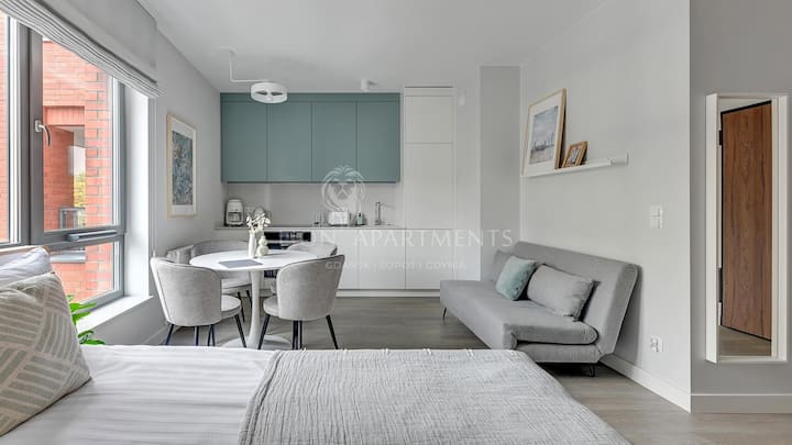 A Cozy Boho-style Studio In The City Center Ii - Gdańsk