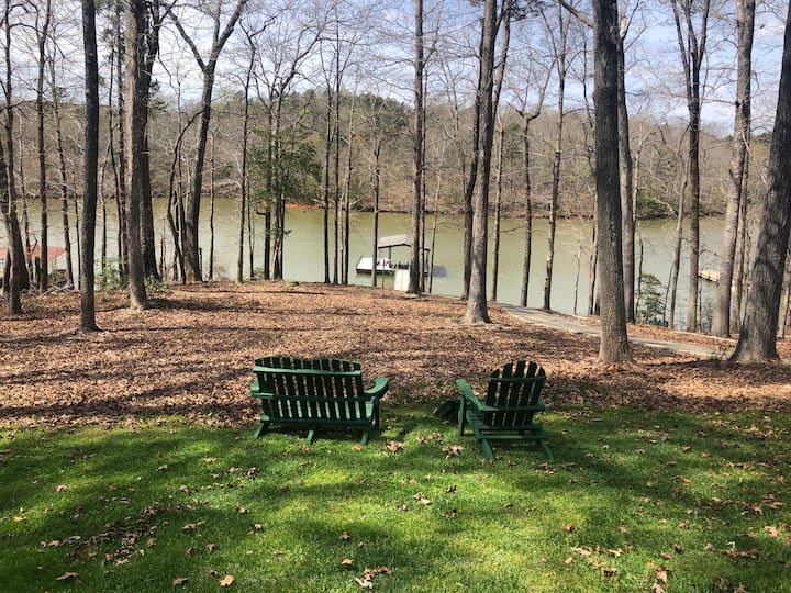 Lake Front Home With Private Dock, Kayaks, & More. - Pendleton, SC