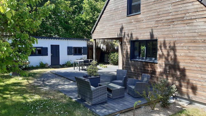 Maison Familiale, Calme Et Arborée, Proche Plages - Mesquer