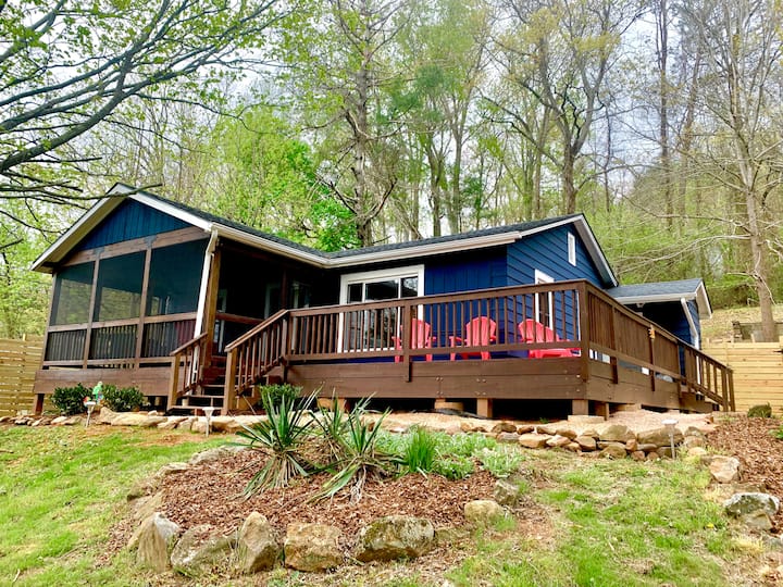 Hilltop Cottage- New! - Kitchen-near Tesla Chg. - Asheville, NC