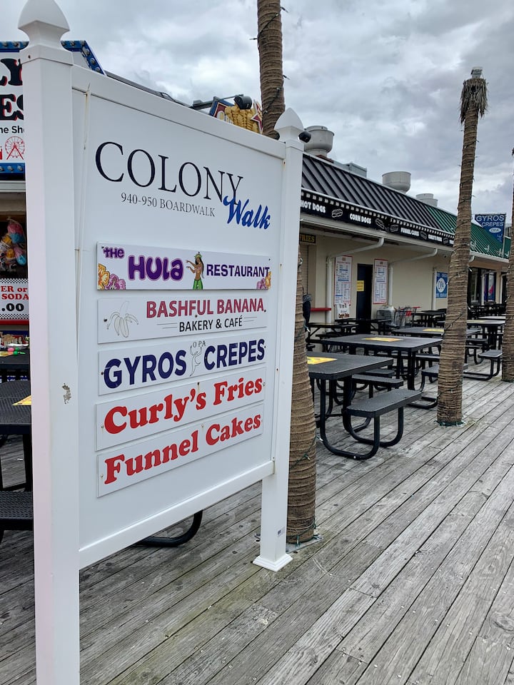 Ocnj Boardwalk & Beach Here - Ocean City, NJ