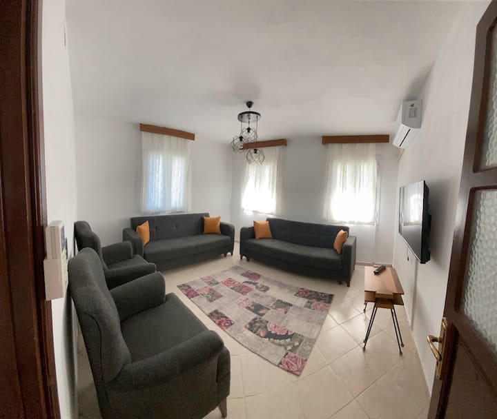 Merkeze 5 Dakika Ikiz Villa Kale Manzaralı - Bodrum