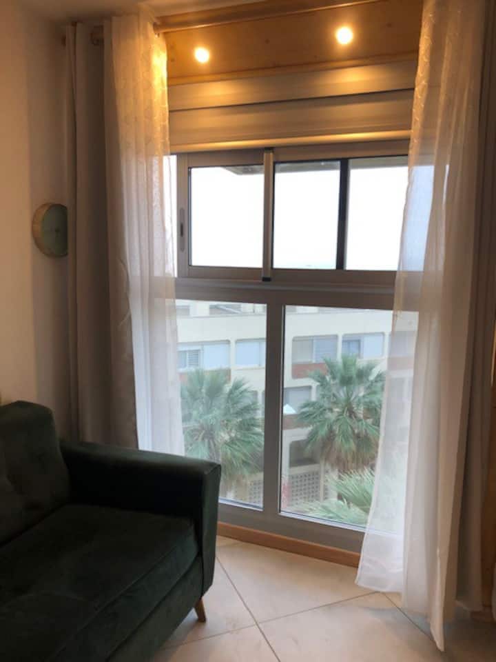 T 1 Vue Mer 180 D° Centre Ville ,40m Plage - La Grande-Motte