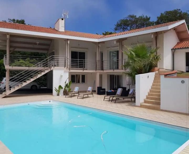 Villa Bord De Plage Hossegor
Jardin Et Piscine - Soorts-Hossegor