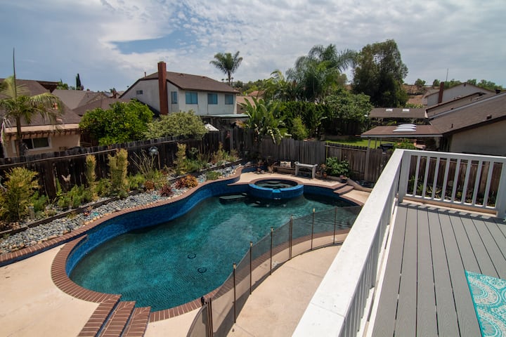Blue Lagoon 4br/2.5ba Work + Play Retreat! - La Mesa, CA