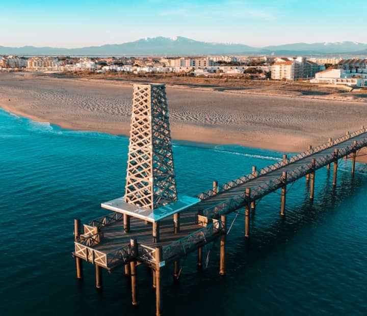 Happy Blue House Appartement Face à La Mer - Leucate