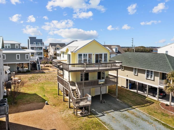 Ocean Views, Easy Beach Access, & Pet Friendly - Surf City, NC
