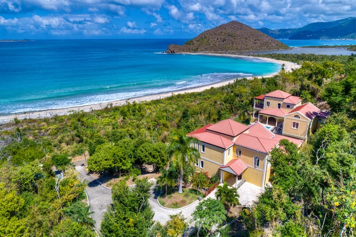 Villa Ariana, 10 Guests, Pool, Walk To The Beach - Saint John