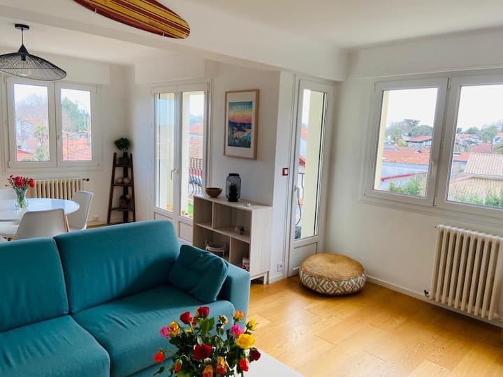 Bel Appartement Lumineux Proche Centre Biarritz - Bidart