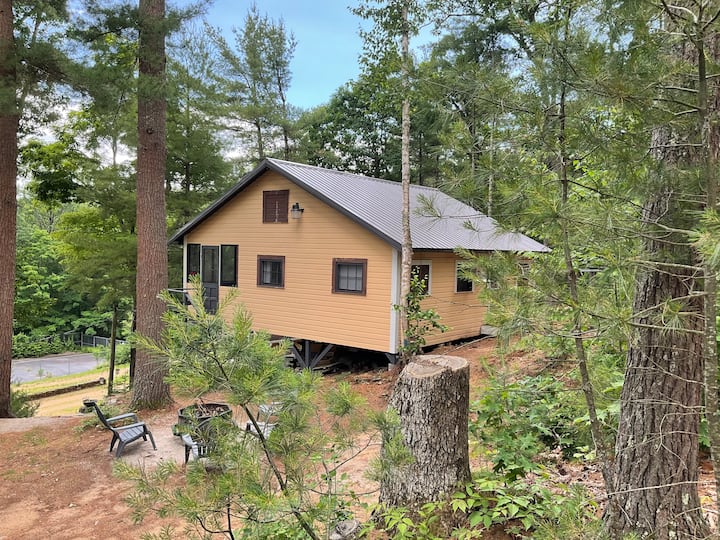 A.  Dove Cabin Step Back In Time, Up In The Trees - Bigelow Hollow State Park, Union