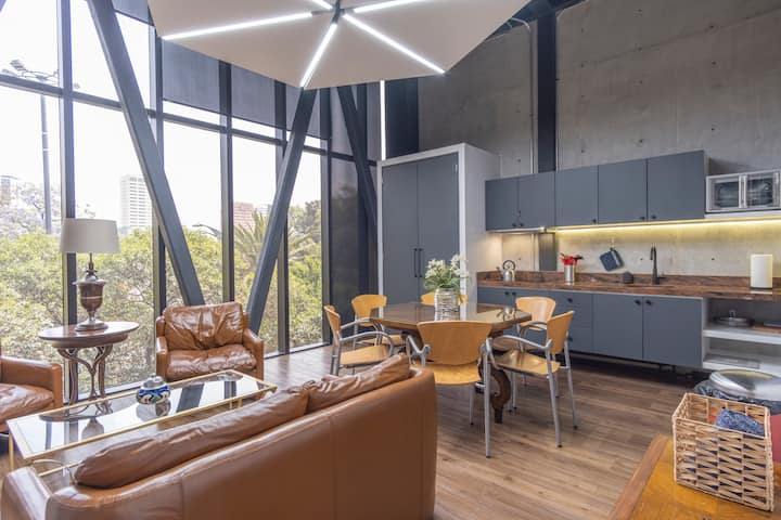 Industrial Style Apartment Near Polanco! - Mexico City