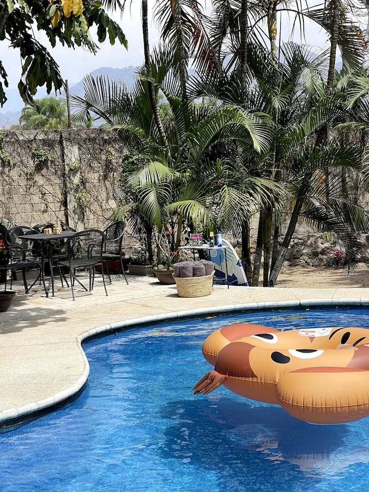 Casa De Diseño Con Alberca Grande - Cocoyoc