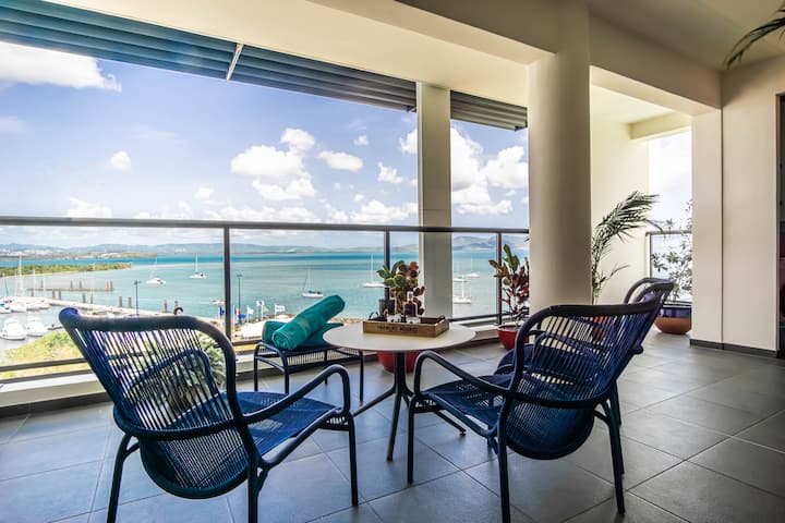 Appartement Avec Piscine, Vue Mer & Marina - Fort-de-France