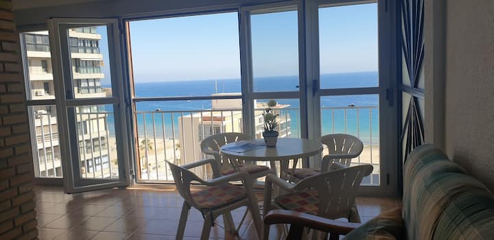 Beautiful Apartment With View On The Sea, Aircondi - Benidorm