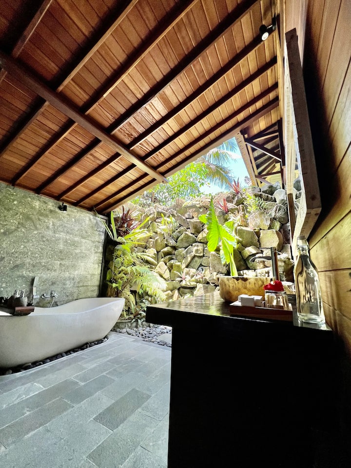 Maravillosa villa de madera con vista a la selva - Casas de campo en ...