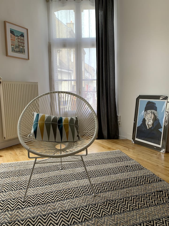 Chaleureux Appartement Coeur De Vannes - Arradon