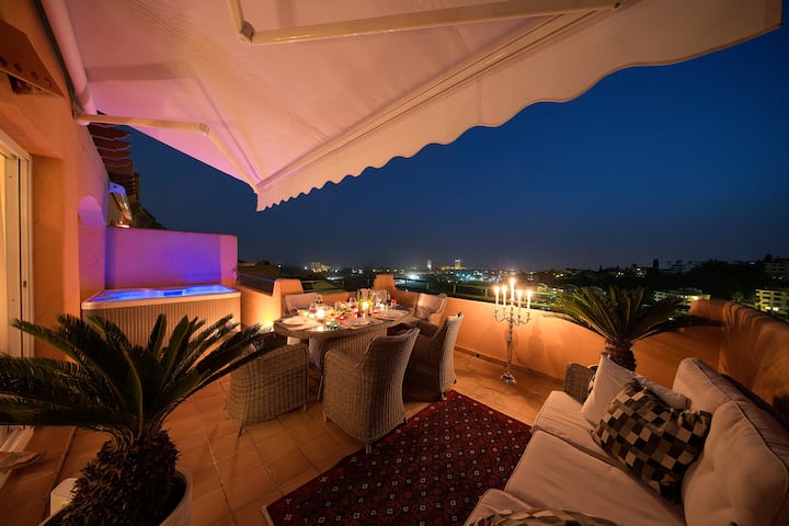 Duplex-penthouse With Jacuzzi And 2x King Size Bed - Costa del Sol
