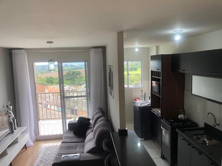Aconchegante E Confortável Apartamento Completo - Castro, Brazil