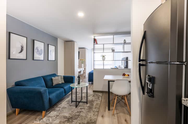 C-cozy Loft Near Monserrate W/fast Wifi, By Jalo - Bogota