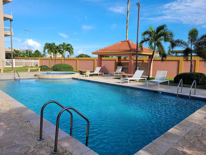 Dejablue Waves, Sand & Pool Apartment In Luquillo - Puerto Rico