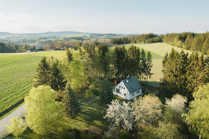 Ferienwohnung 1 (Ferienhaus Untere Zeitelwaidt) - Bad Lobenstein