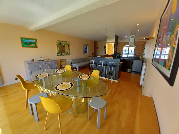 Appart 3 Ch. (Surf.96m2)-hyper Centre-proche Mer - Hardelot-Plage