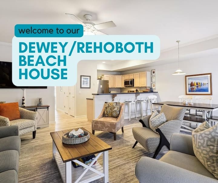 Time To Relax * Spacious Home (Sleeps 10) W/ Pool - Rehoboth Beach, DE