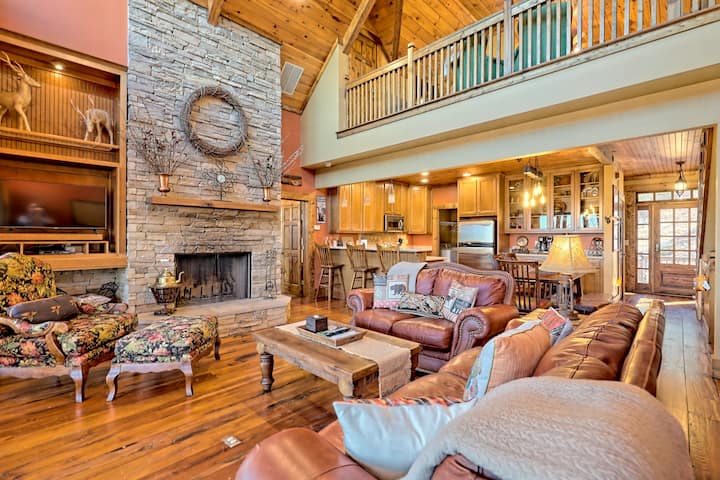 Perfect Mtn Getaway/hot-tub/loaded Gameroom - Ellijay, GA