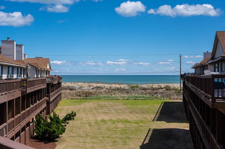 Ocean View - Steps To Beach: Changes In Natitude - Southern Shores, NC