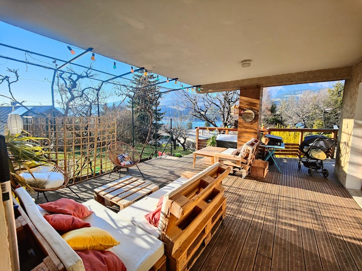 Maison Avec Jardin Et Terrasse En Bord De Lac - Embrun