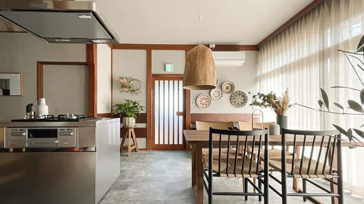 紺碧の大海原ビュー｜サウナ&水風呂・野天温泉・Bbq・ホームシアター！駐車場付｜maigreフラット - Itō